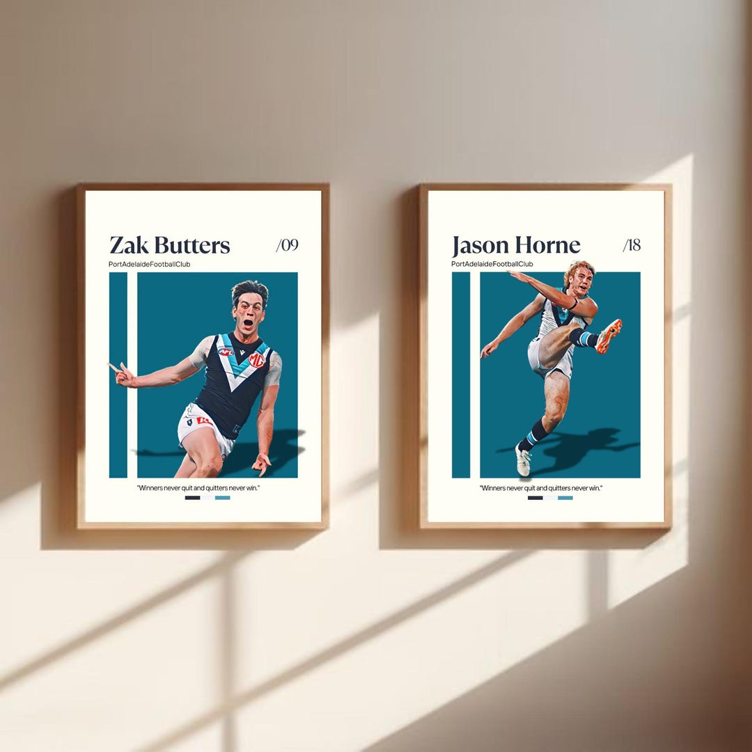 Zak Butters Jason Horne Francis Port Adelaide Football Club Digital ...