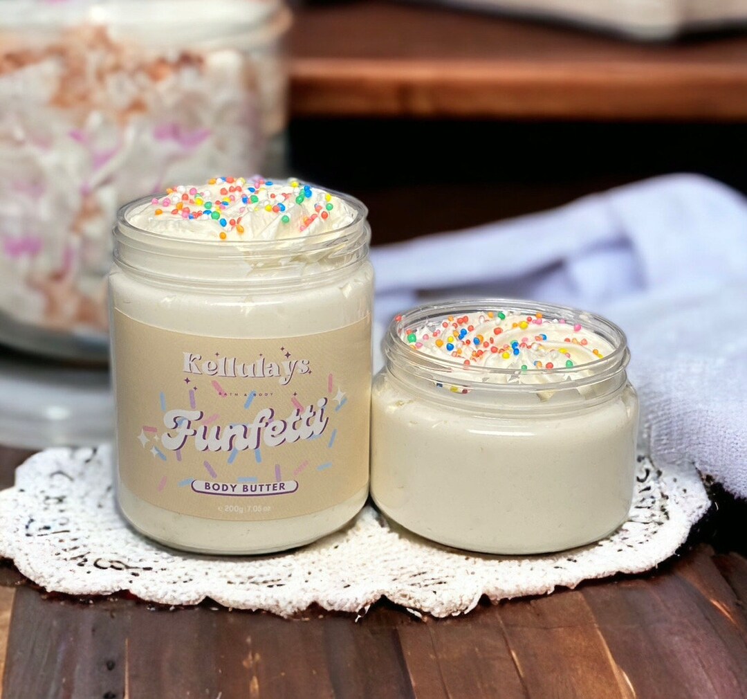 Funfetti Whipped Body Butter | Fairy Bread | Body Moisturiser ...