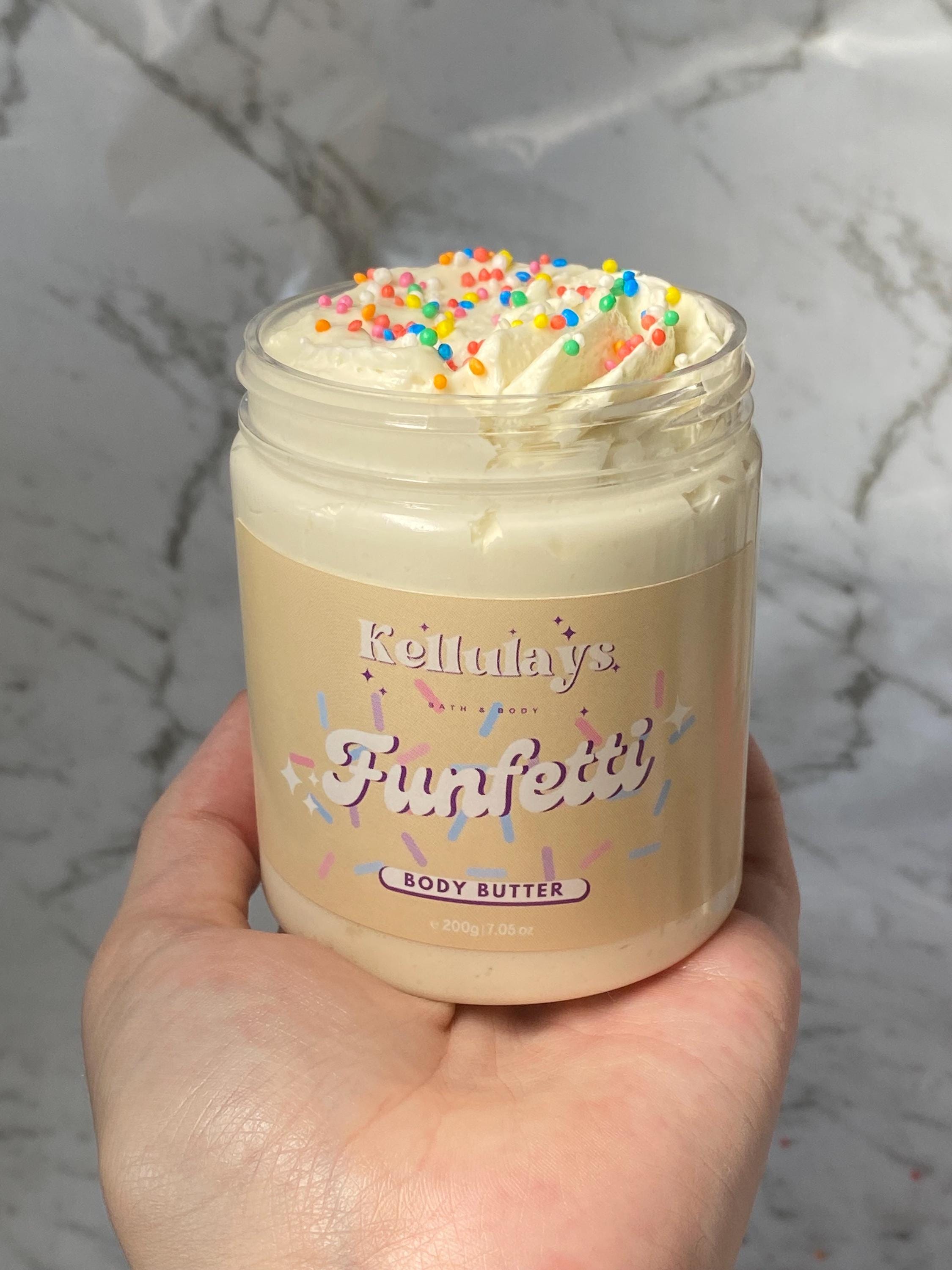 Funfetti Whipped Body Butter | Fairy Bread | Body Moisturiser ...