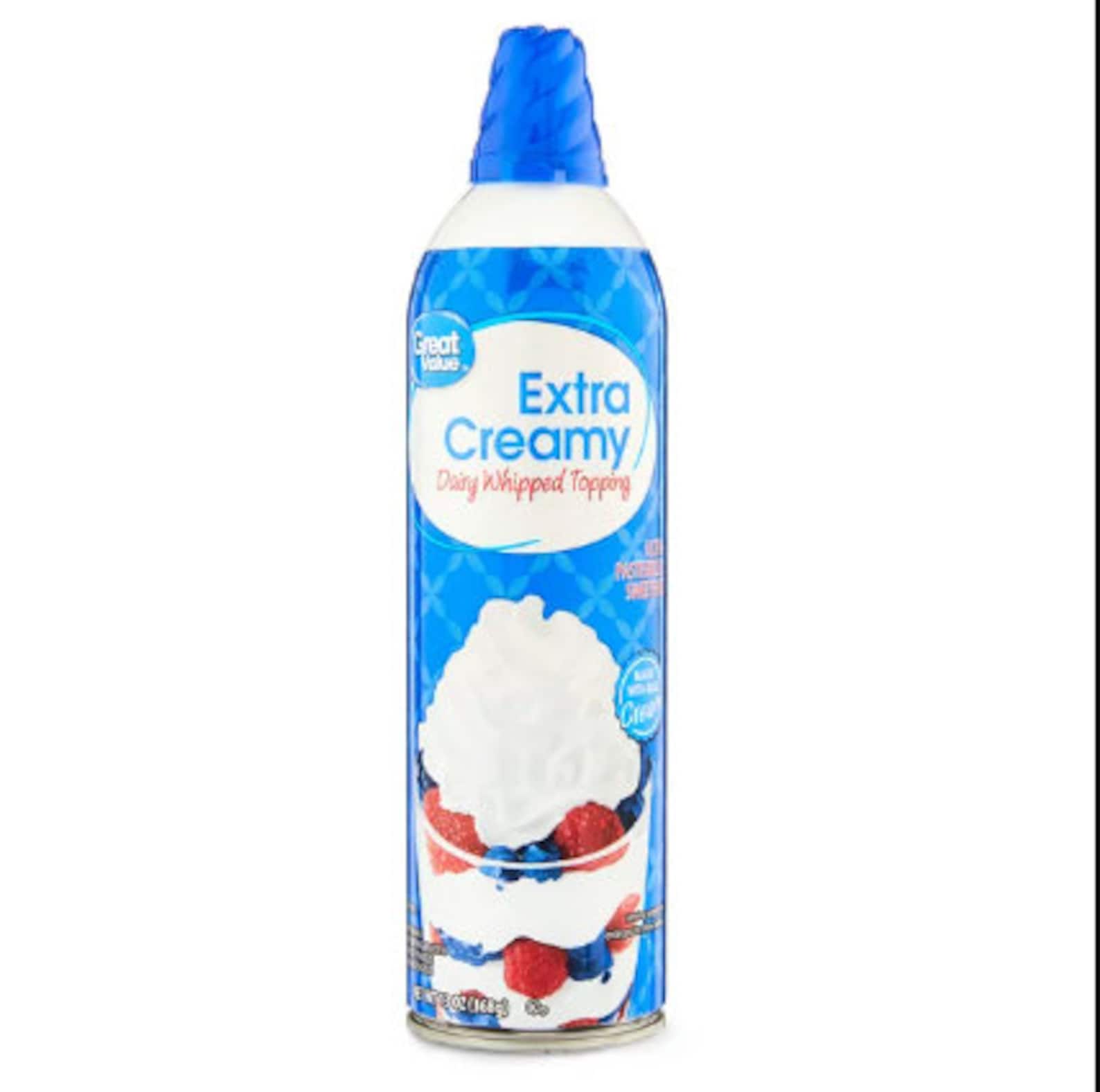 Great Value Extra Creamy Dairy Whipped Topping, 13 Oz - Etsy