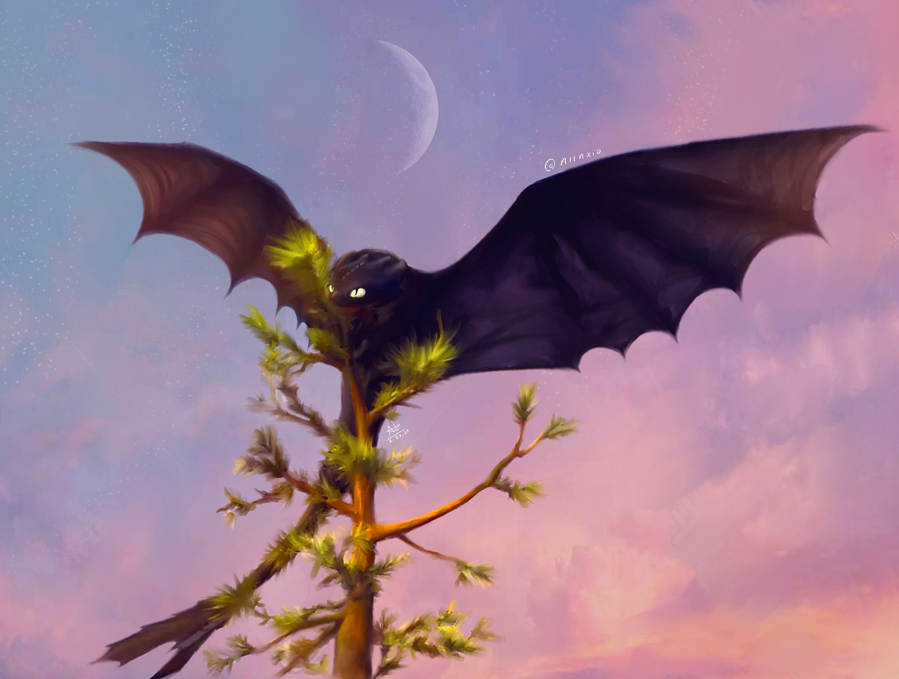 Tree Topper - Toothless Poster - Etsy