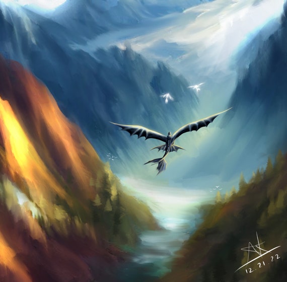 How To Draw Toothless Flying