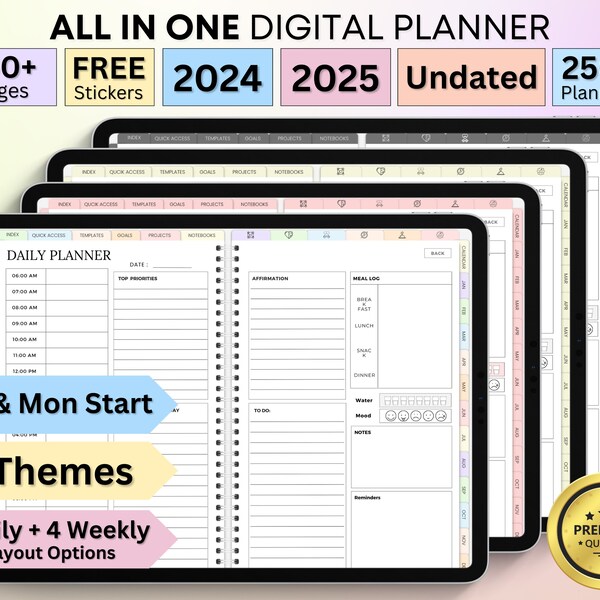 Digital Planner iPad - Etsy