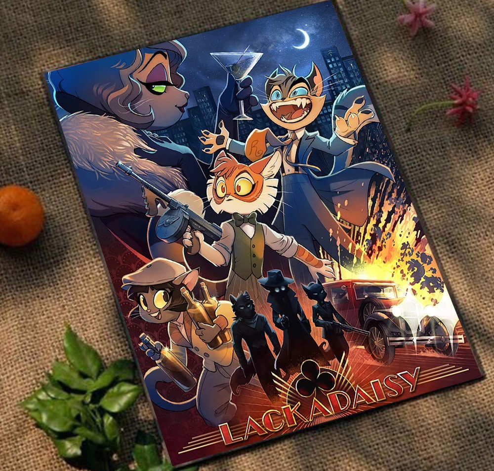 Lackadaisy 2023 Movie Poster Movie Poster Home Decor - Etsy UK