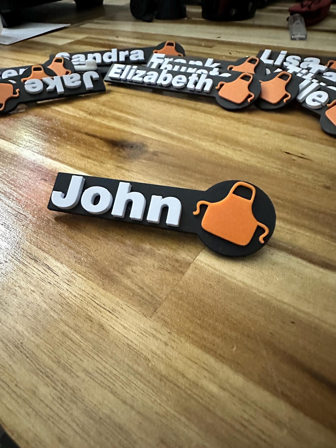 Pinback Name Tag for Hardware Store - Etsy