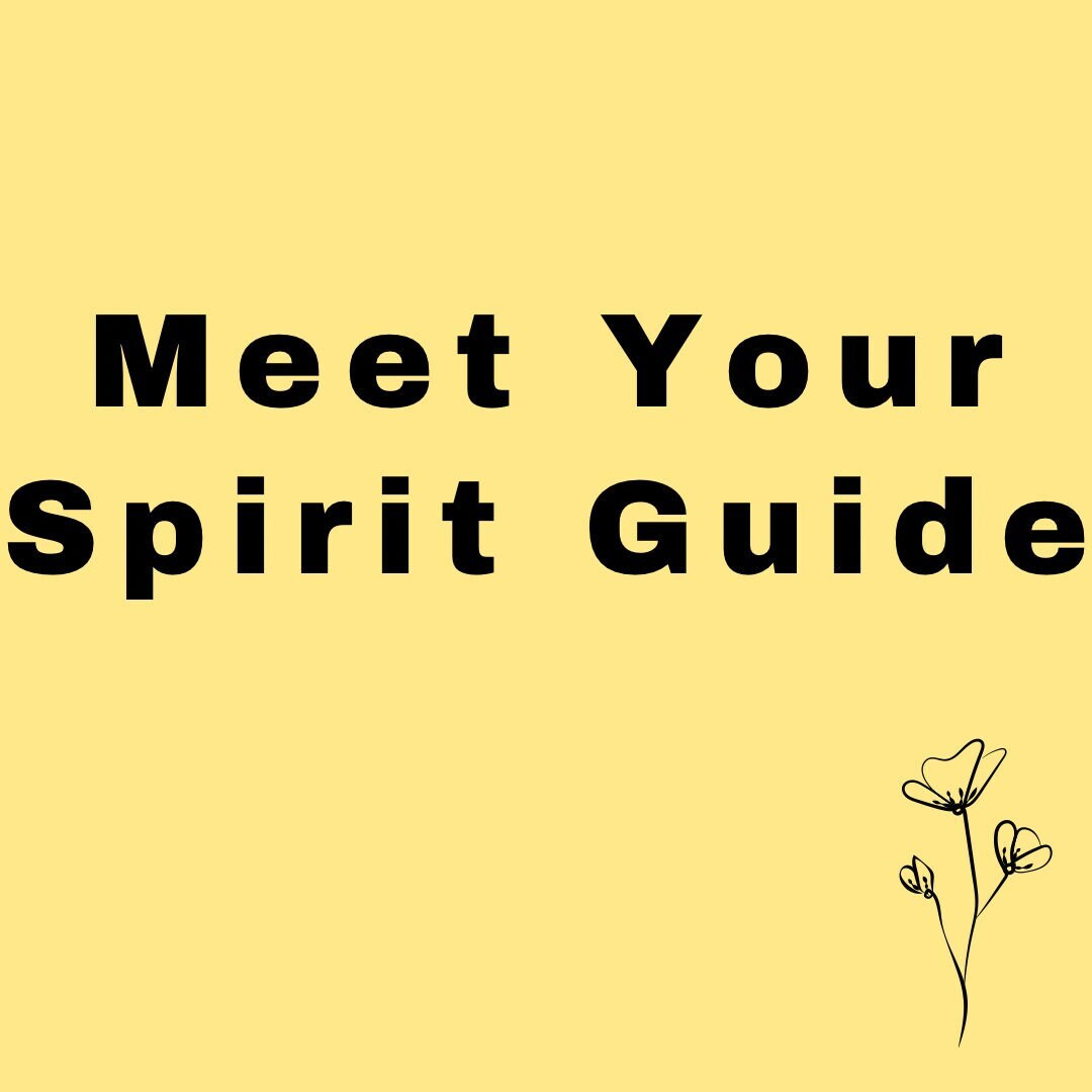 Meet Your Spirit Guide Etsy