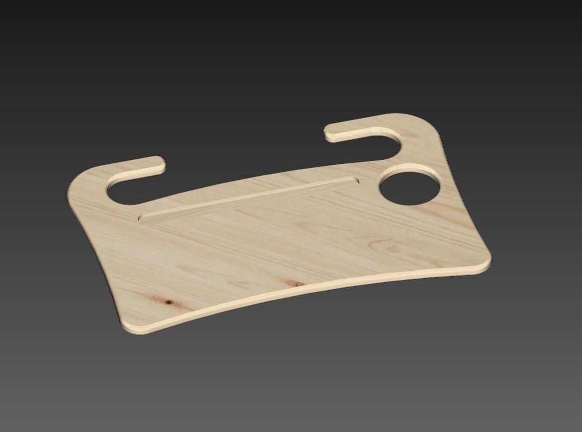 Stylish Steering Wheel Desk. Desk for the Car. Travel Table for Eating ...