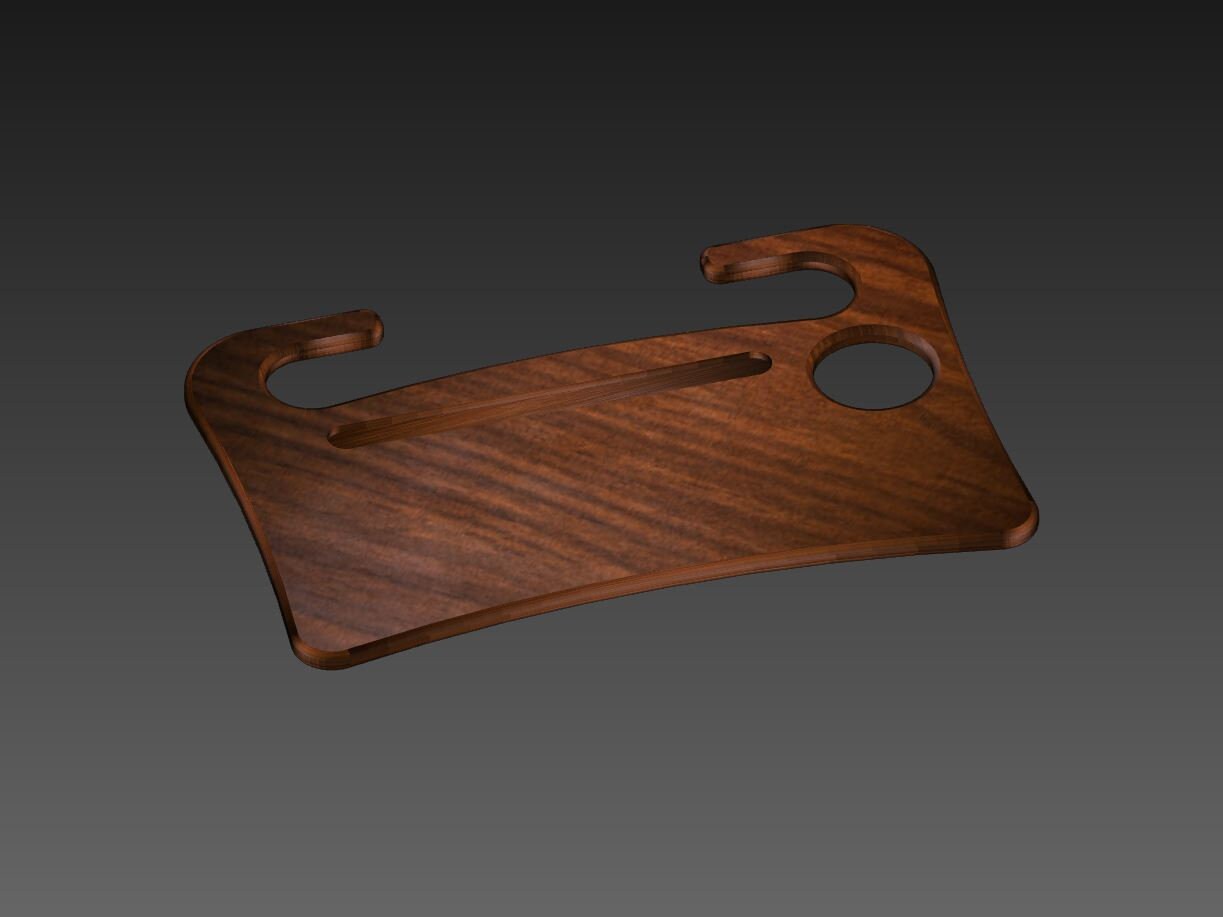 Stylish Steering Wheel Desk. Desk for the Car. Travel Table for Eating ...