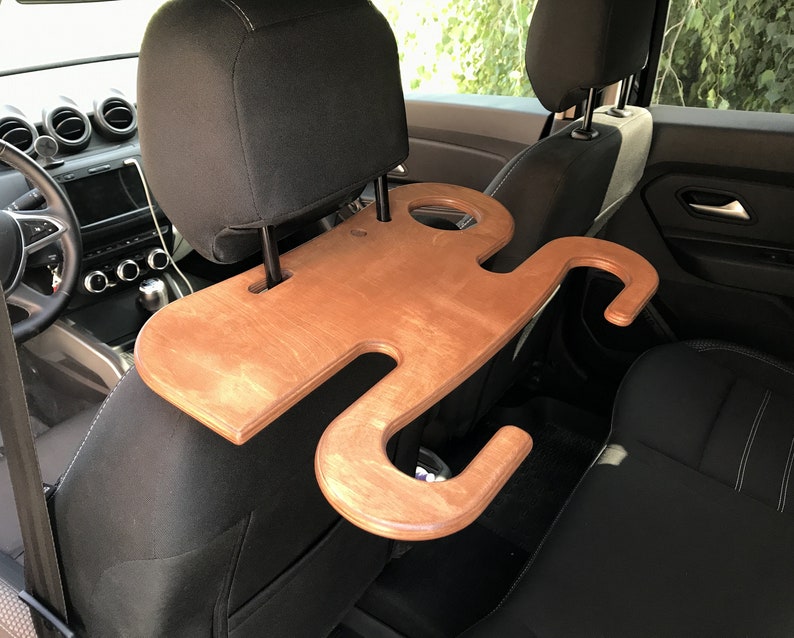 Ergonomic Steering Wheel Desk Headrest Seat Coat Hanger in One ...