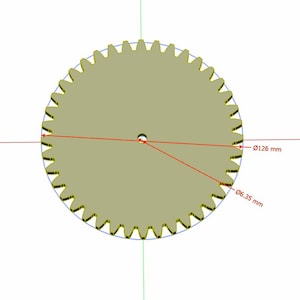 Sprocket Wheels Set. Gear Set. Wooden Wheels. Sprocket Wheels for DYI ...