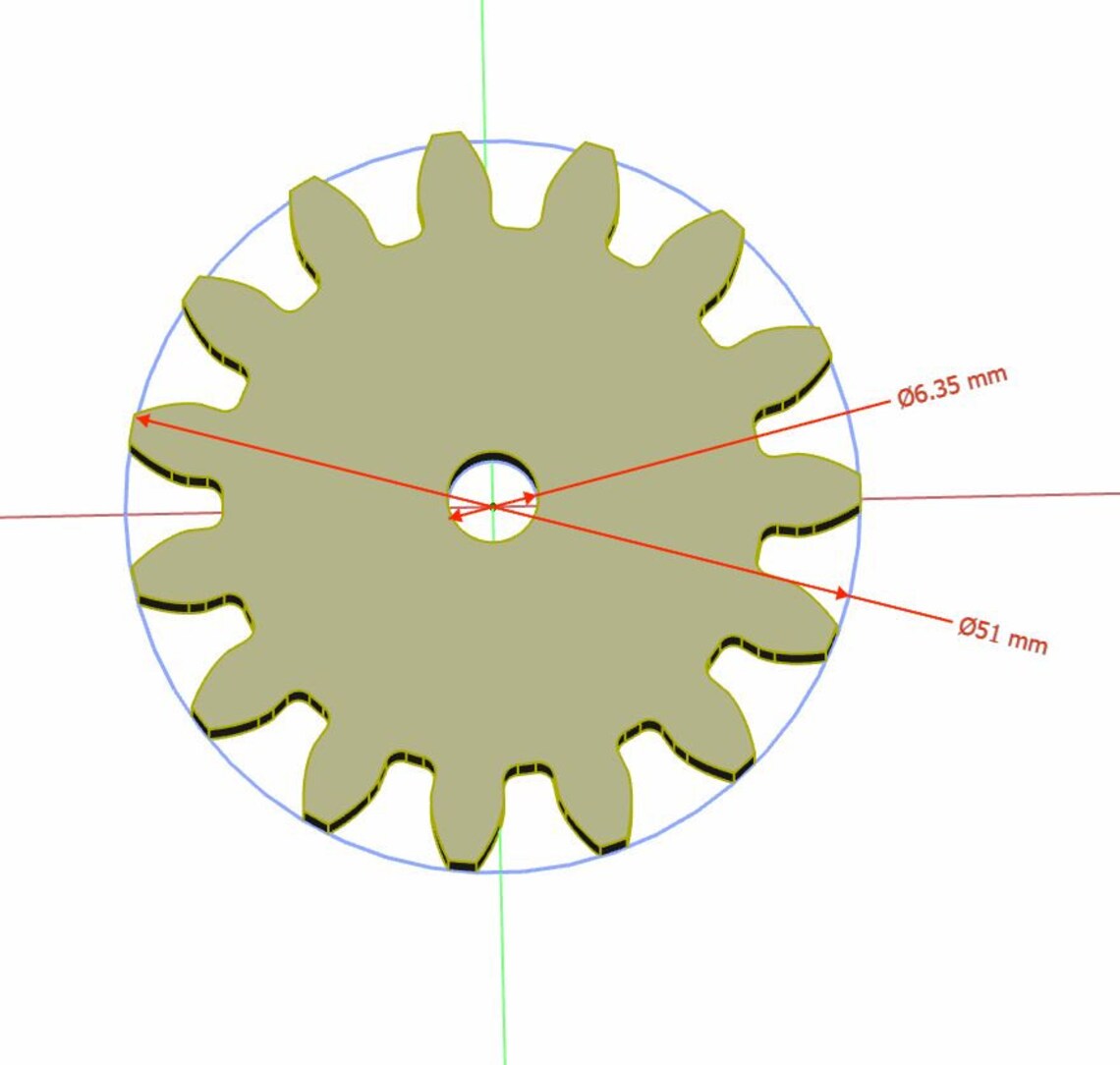 Wooden Sprocket Wheel Set: DIY Gear Designs (digital Files) - Etsy