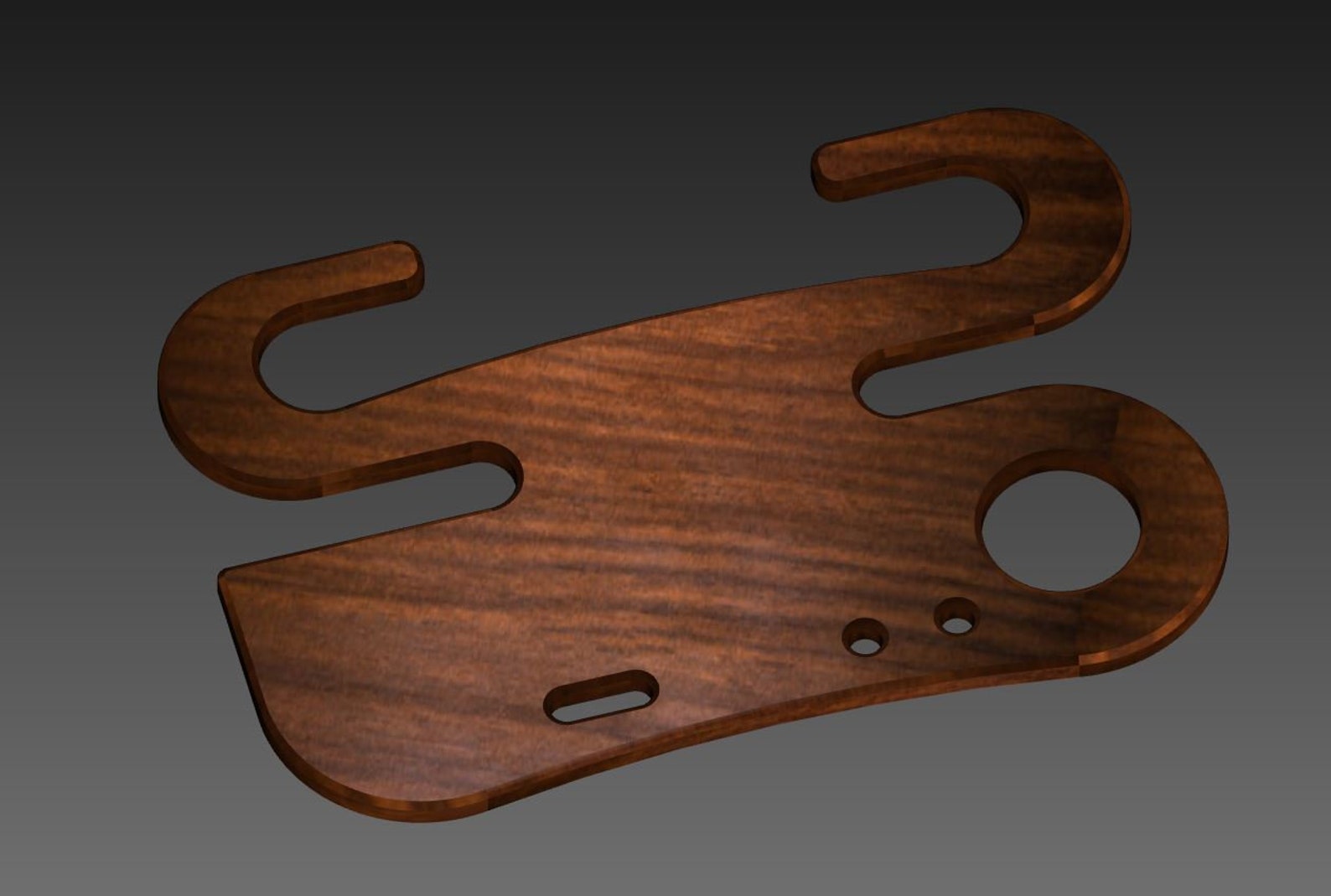 Ergonomic Steering Wheel Desk Headrest Seat Coat Hanger in One ...