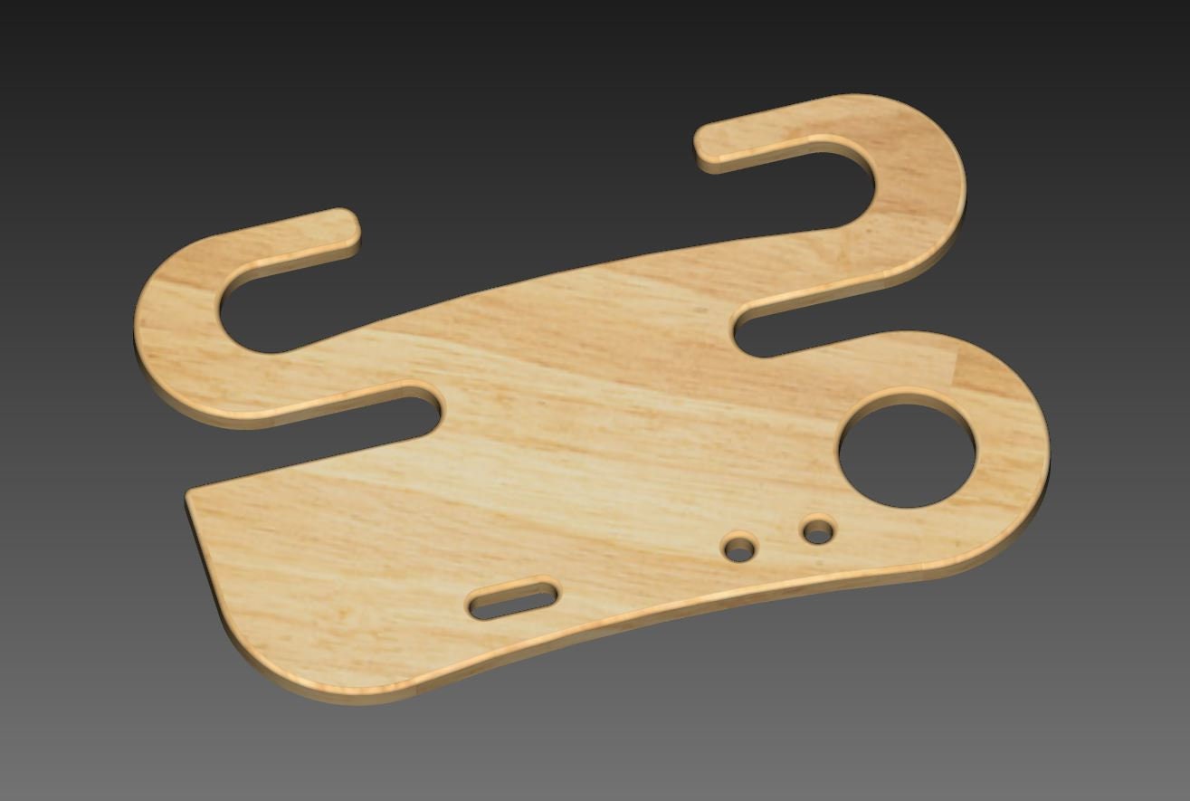 Ergonomic Steering Wheel Desk Headrest Seat Coat Hanger in One ...