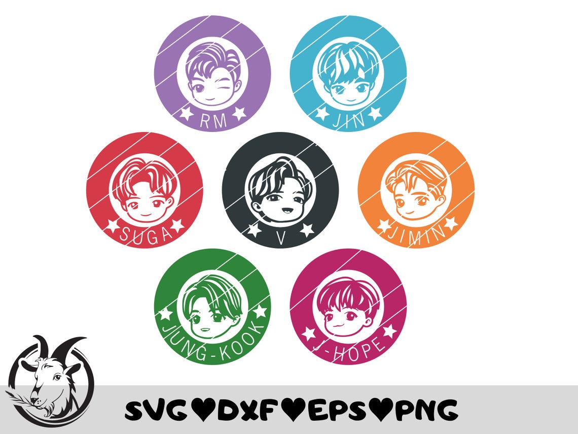 Kpop Svg BTS Svg Bundle Kpop Svg for Cricut Army SVG - Etsy UK