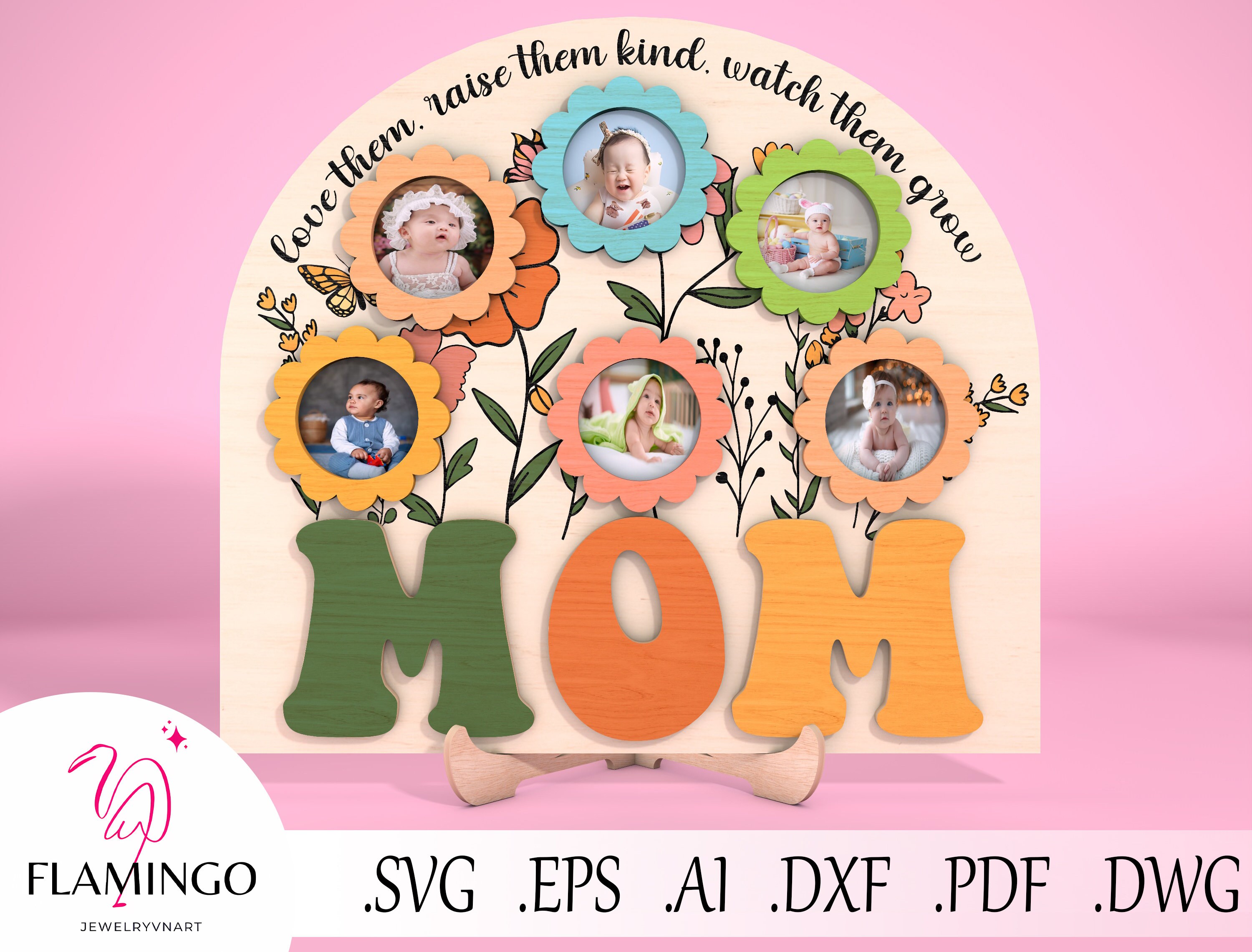 Mother's Day Flower Photo Frame ,mothers Day Photo Frame ,photo Gift ...