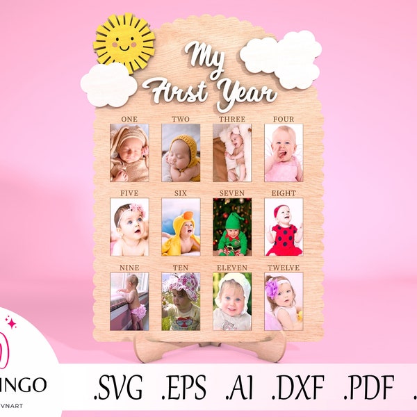 My First Year Frame - Etsy