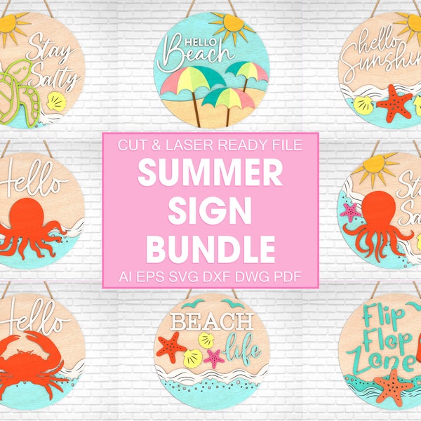 Summer Signs - Etsy