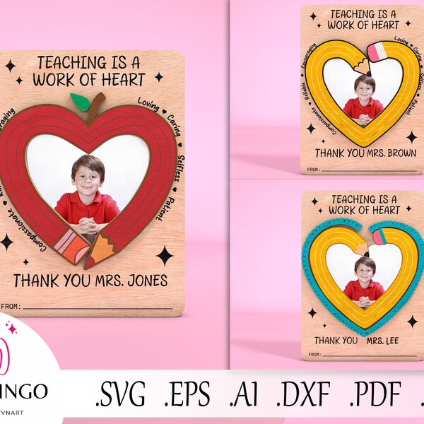 Appreciation Photo Frame - Etsy