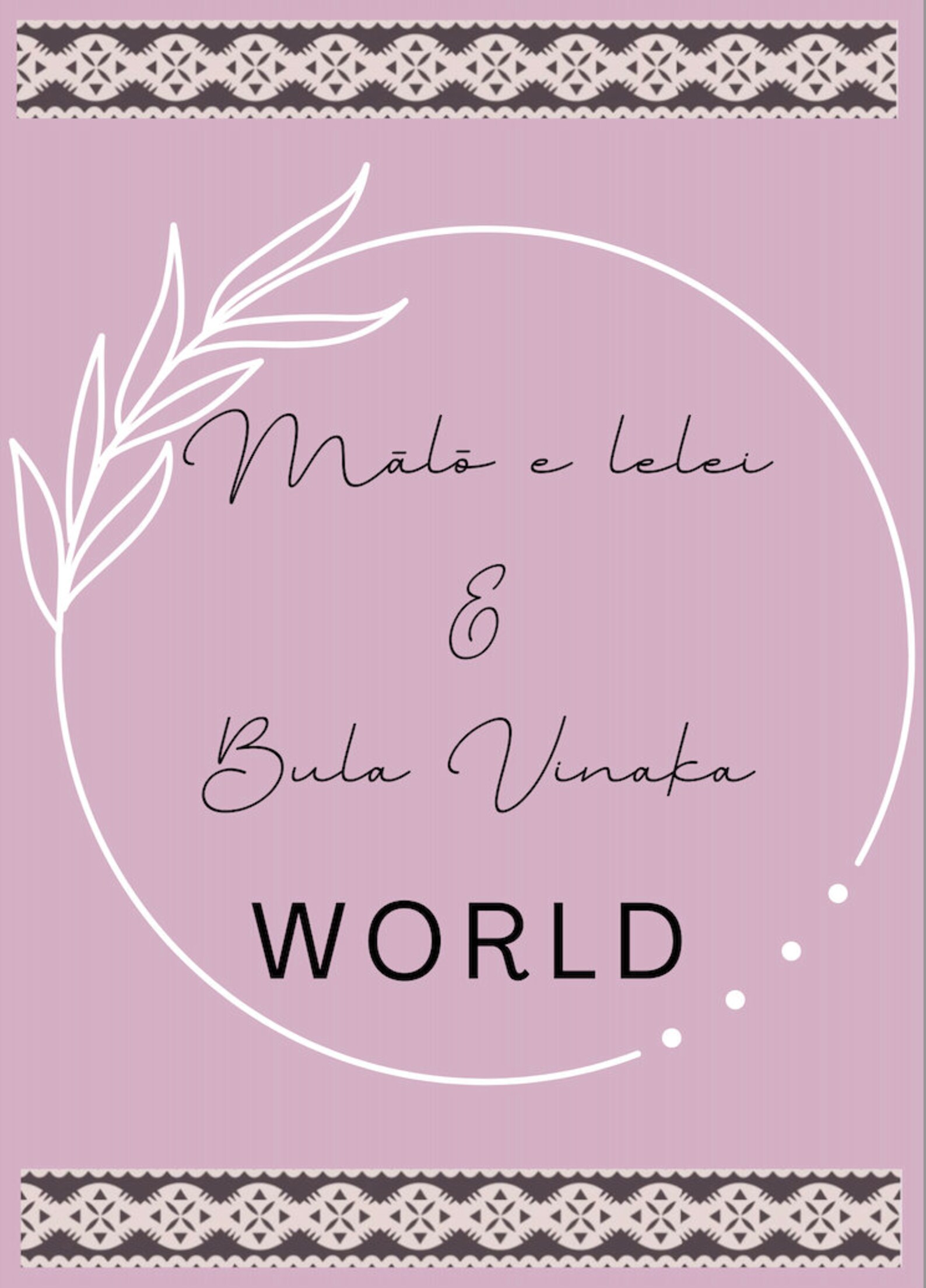 Fijian and Tongan Baby Milestone Cards - Etsy