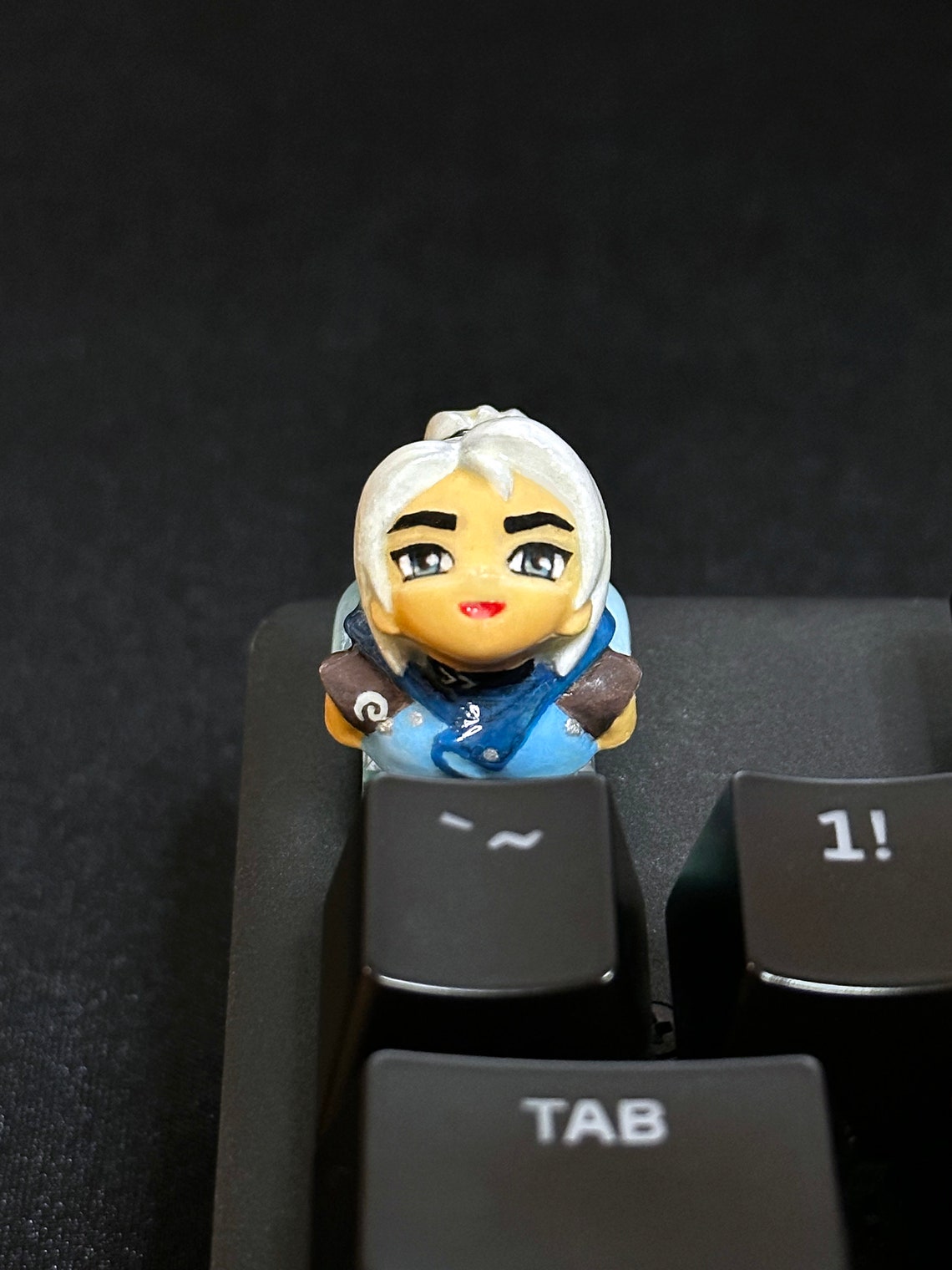 Valorant Jett Keycap, Artisan Keycap, Custom Keycap, Mechanical Keycaps ...