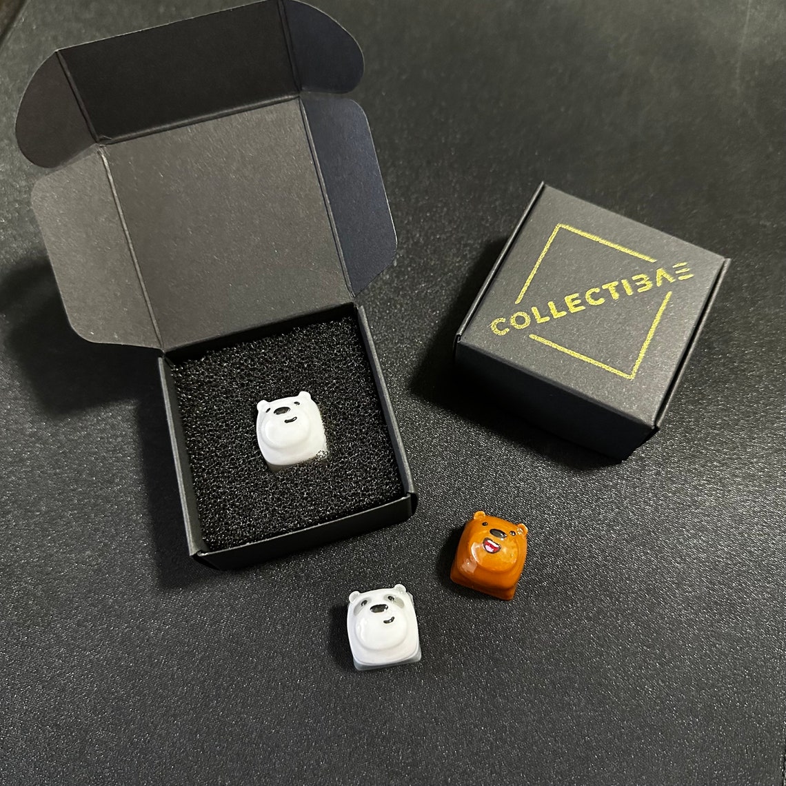 We Bare Bears Keycap, Artisan Keycap, Custom Keycap, Mechanical Keycaps ...