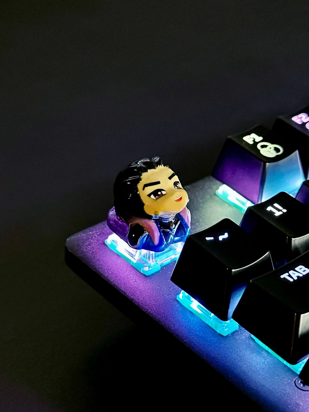 Valorant Reyna Keycap, Artisan Keycap, Custom Keycap, Mechanical ...