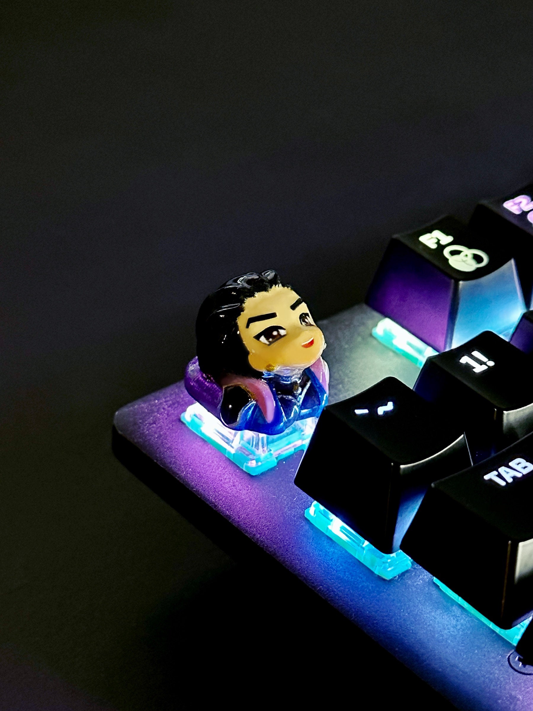 Valorant Reyna Keycap, Artisan Keycap, Custom Keycap, Mechanical ...
