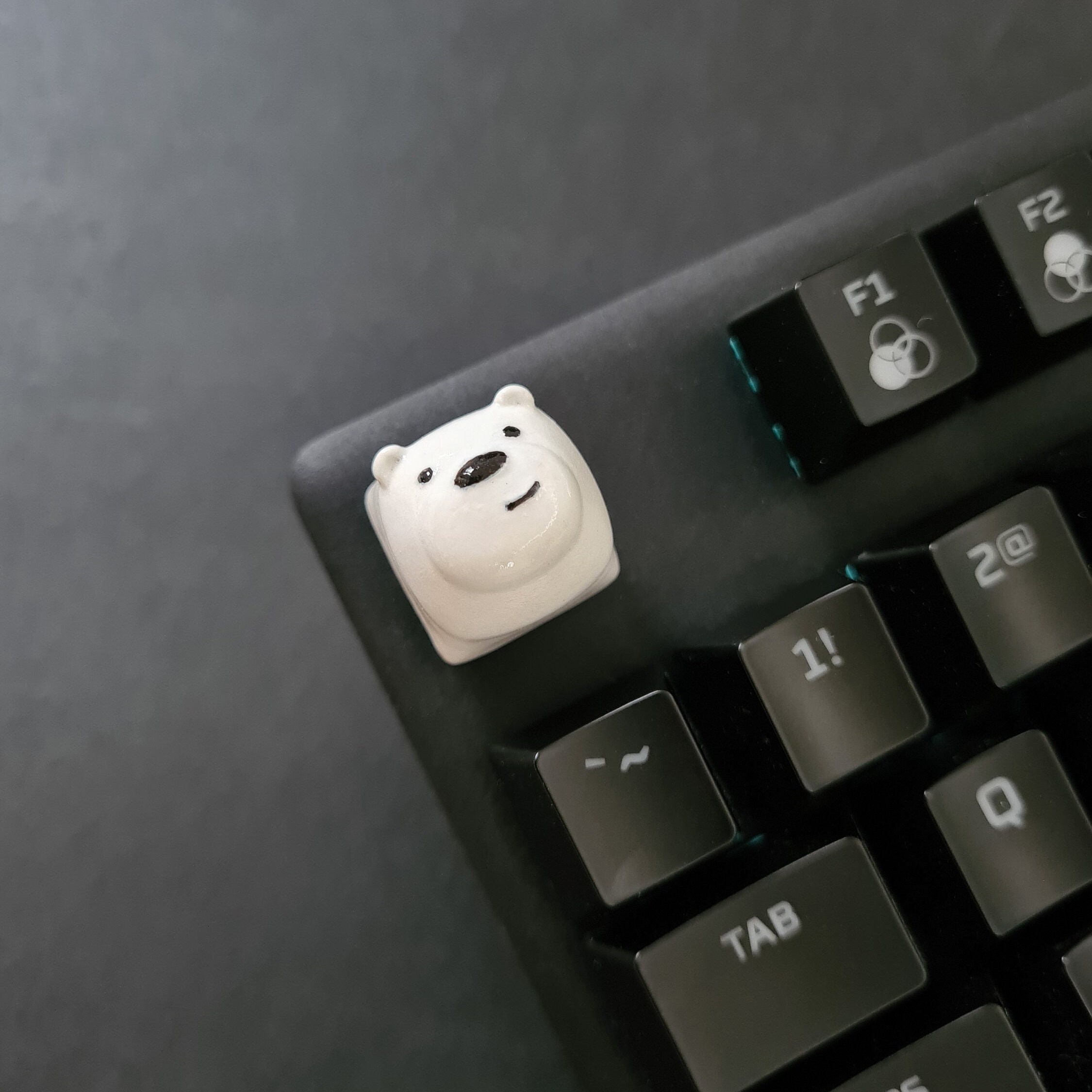 We Bare Bears Keycap, Artisan Keycap, Custom Keycap, Mechanical Keycaps ...