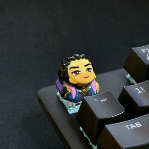 Valorant Reyna Keycap, Artisan Keycap, Custom Keycap, Mechanical ...