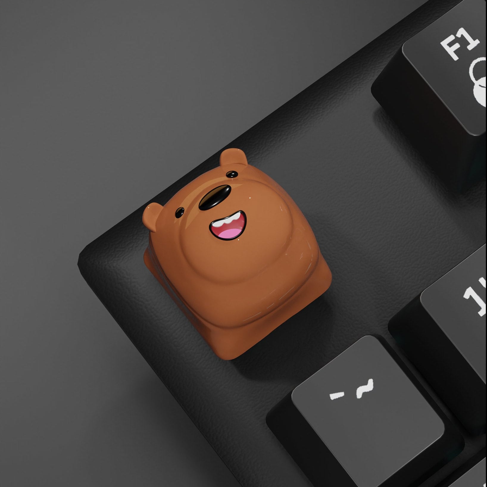 We Bare Bears Keycap, Artisan Keycap, Custom Keycap, Mechanical Keycaps ...