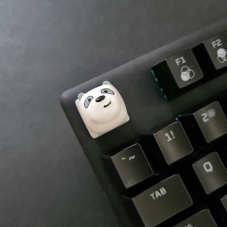 We Bare Bears Keycap Artisan Keycap Custom Keycap - Etsy