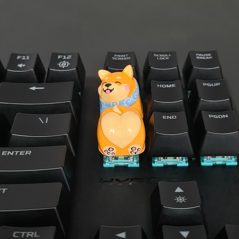 Shiba Keycap Set, Artisan Keycap, Custom Keycap, Mechanical Keyboard ...