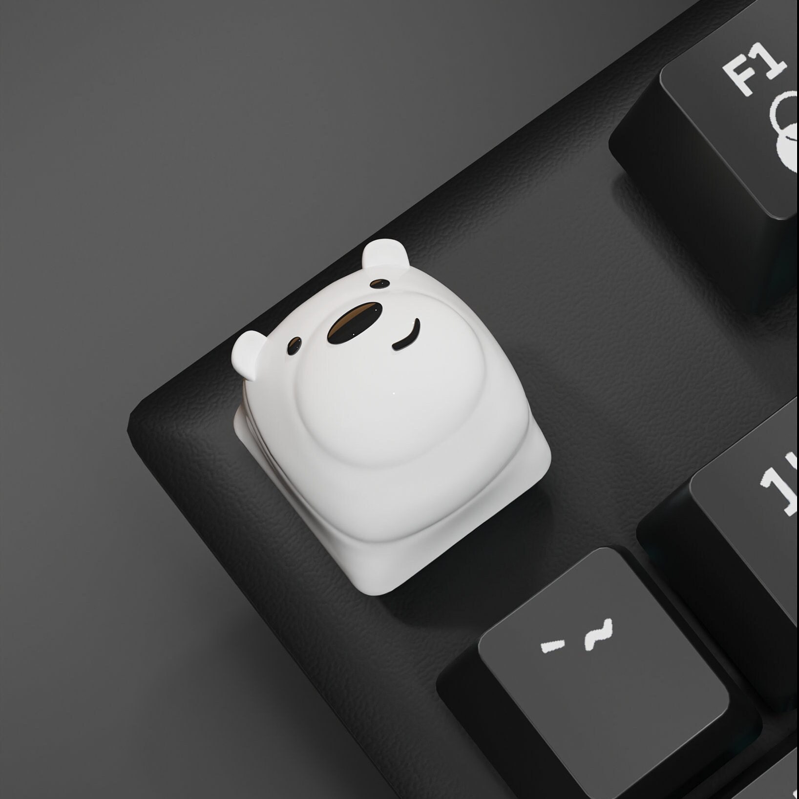 We Bare Bears Keycap, Artisan Keycap, Custom Keycap, Mechanical Keycaps ...