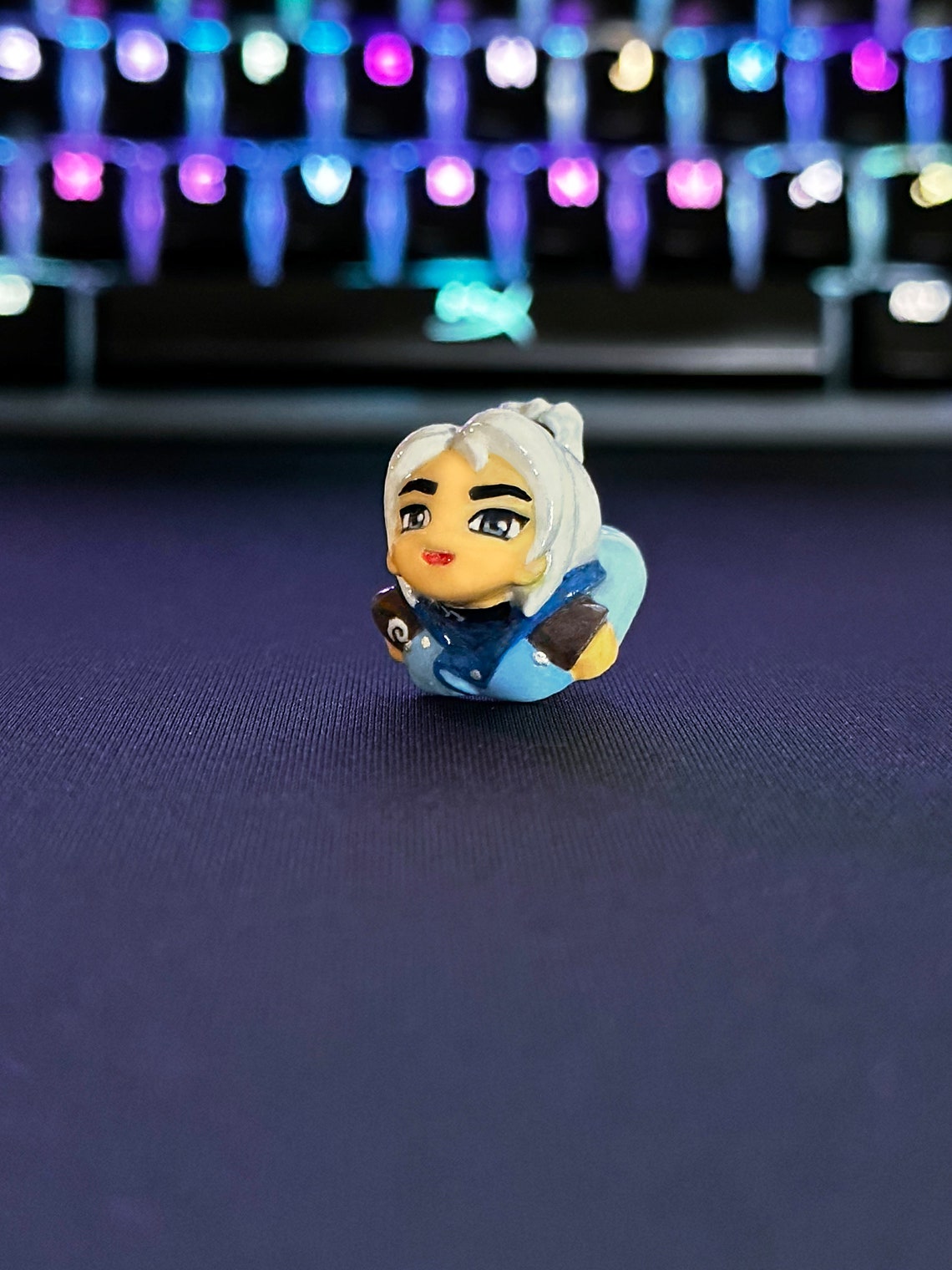 Valorant Jett Keycap, Artisan Keycap, Custom Keycap, Mechanical Keycaps ...