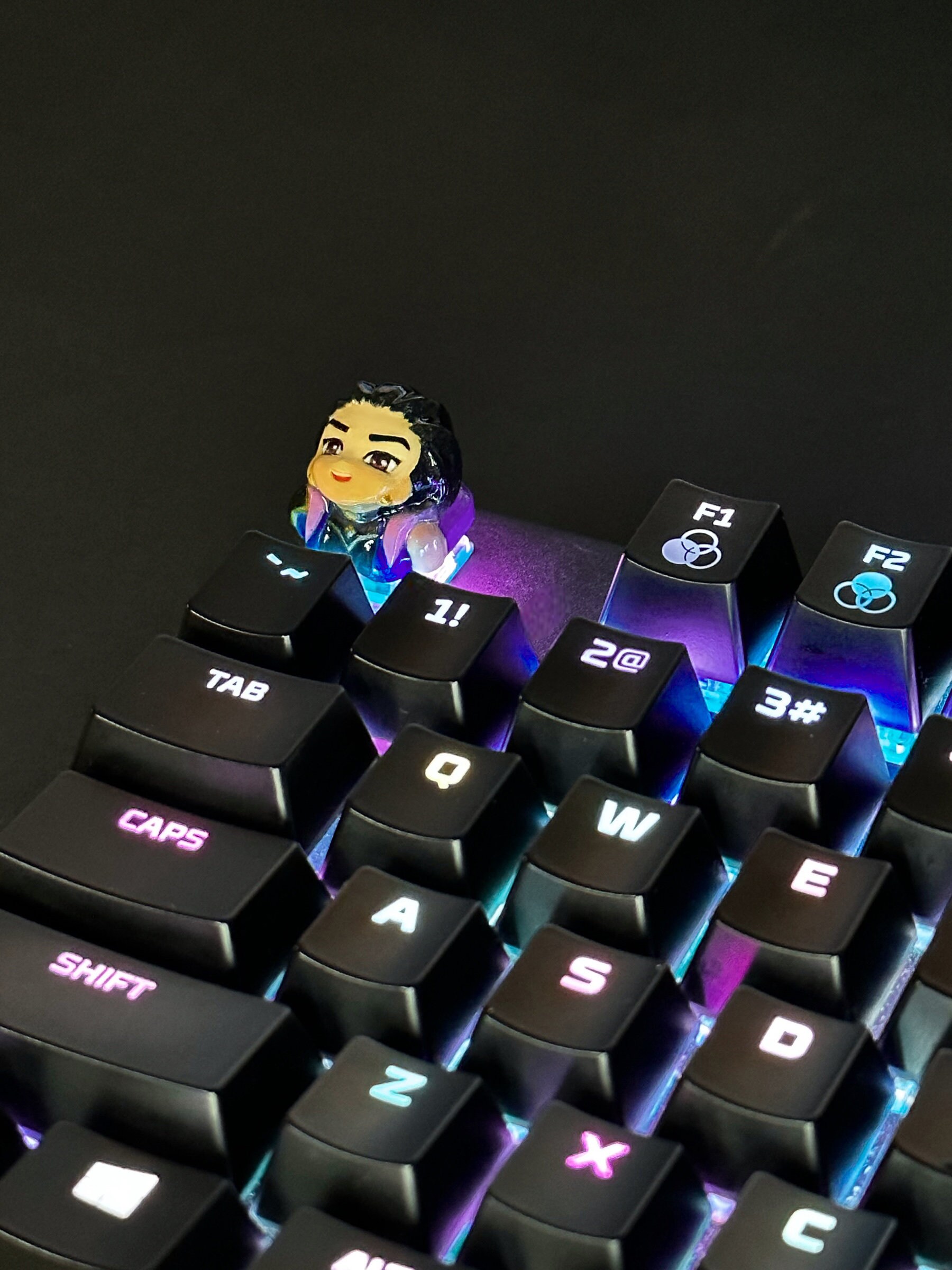 Valorant Reyna Keycap, Artisan Keycap, Custom Keycap, Mechanical ...