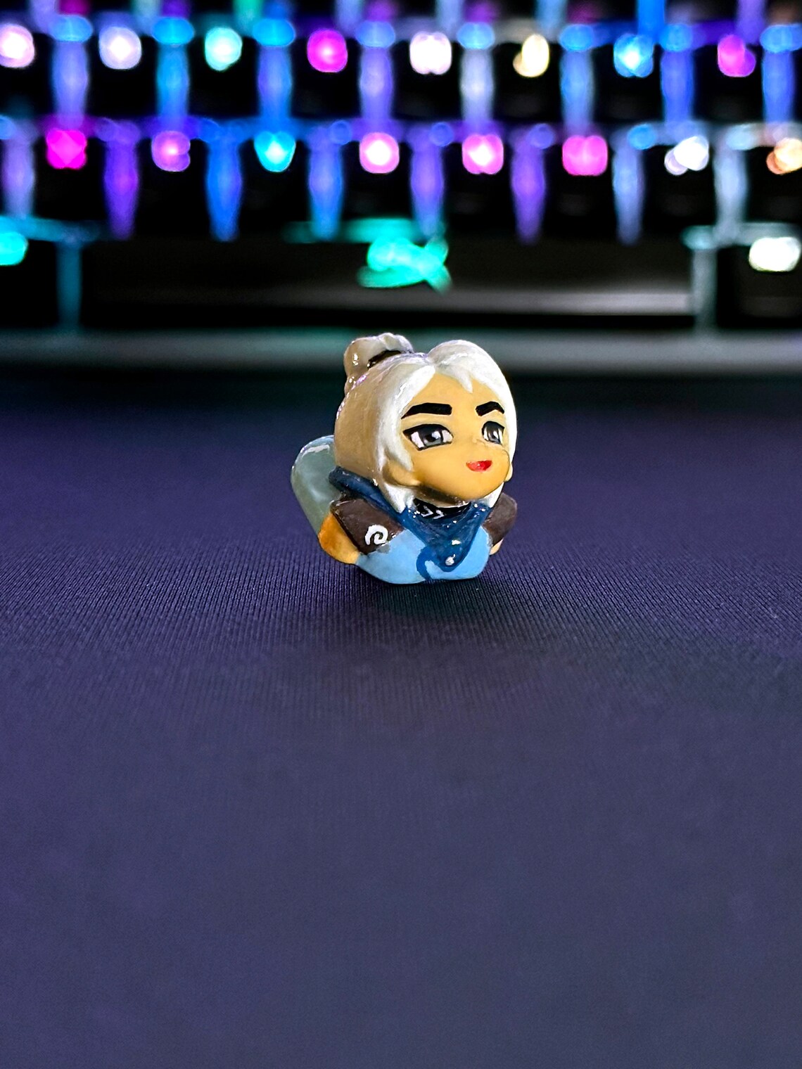 Valorant Jett Keycap, Artisan Keycap, Custom Keycap, Mechanical Keycaps ...