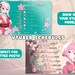 2-pack Spring Vtuber Schedule Template Sakura Vtuber Stream Schedule ...