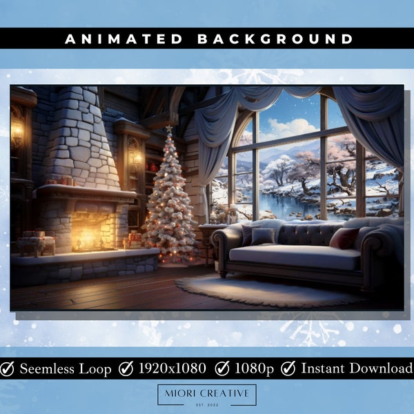 Streamer Background Christmas - Etsy