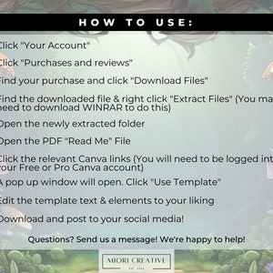 Forest Vtuber Stream Schedule Template: Green Nature Design (canva ...