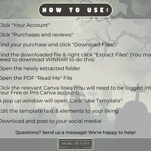 Spooky Vtuber Twitch Schedule Template Gothic Vtubers Overlays ...