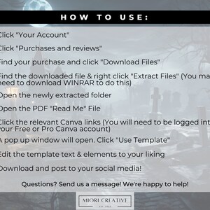 Spooky Stream Schedule Dark Vtuber Schedule Template Halloween Vtuber ...