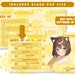 Summer Vtuber Asset Yellow Vtuber Schedule Twitch Stream Schedule ...