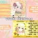 2-pack Spring Vtuber Schedule Template Yellow Vtuber Streaming Schedule ...