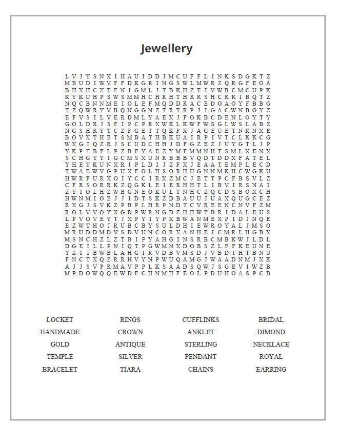 Word Search Puzzles 26 Alphabet Topics All Ages Printable - Etsy