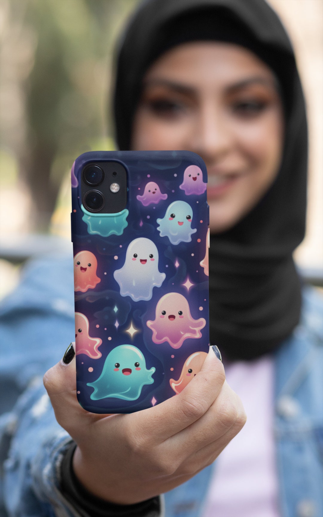 Magsafe Tough Cases Halloween Ghost Purple Unique - Etsy