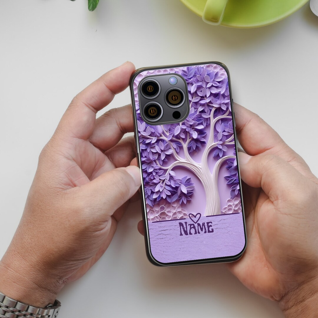 Purple Case, Tough Phone Case, iPhone 15 14 13 12 11 Pro Max Plus ...