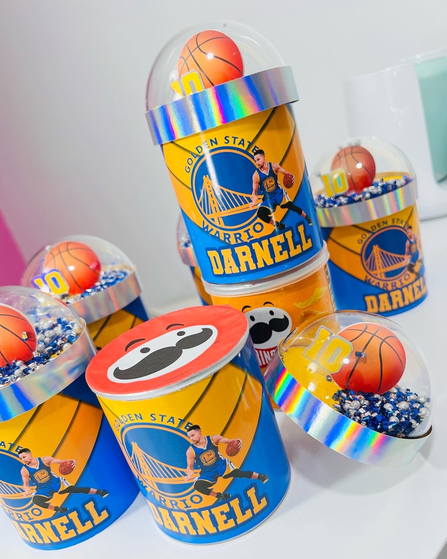 Golden State Cake Topper, Stephen Curry Cake Topper, NBA Cake Topper ...