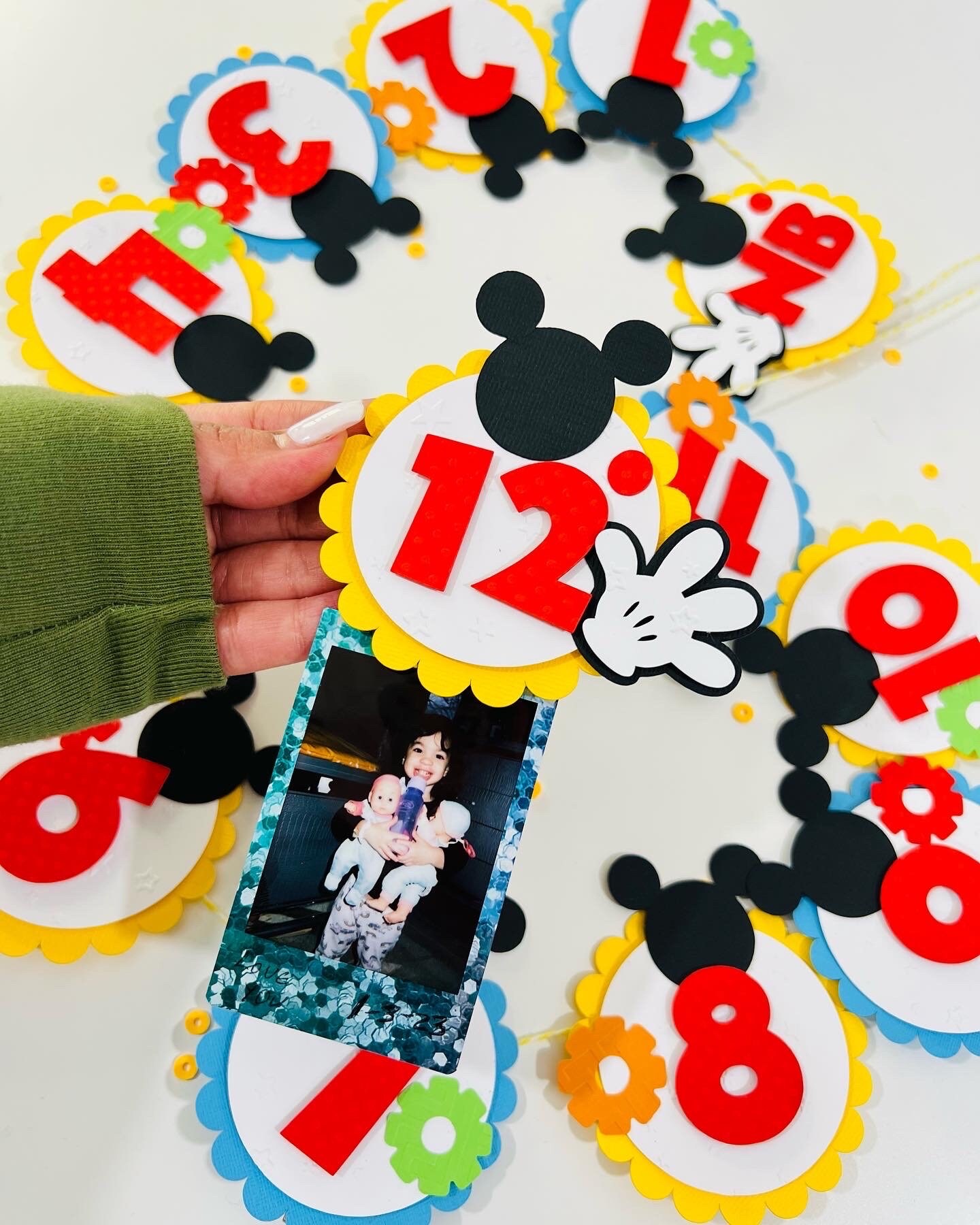 Milestone Photo Clip, First Year Photo Banner, Monthly Photo Banner ...