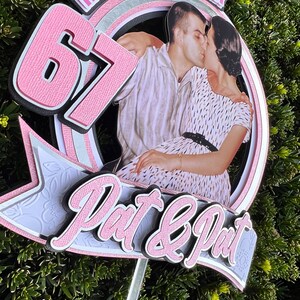 Personalized Photo Cake Topper, Adults Cake Toppers, Kids Cake Topper ...