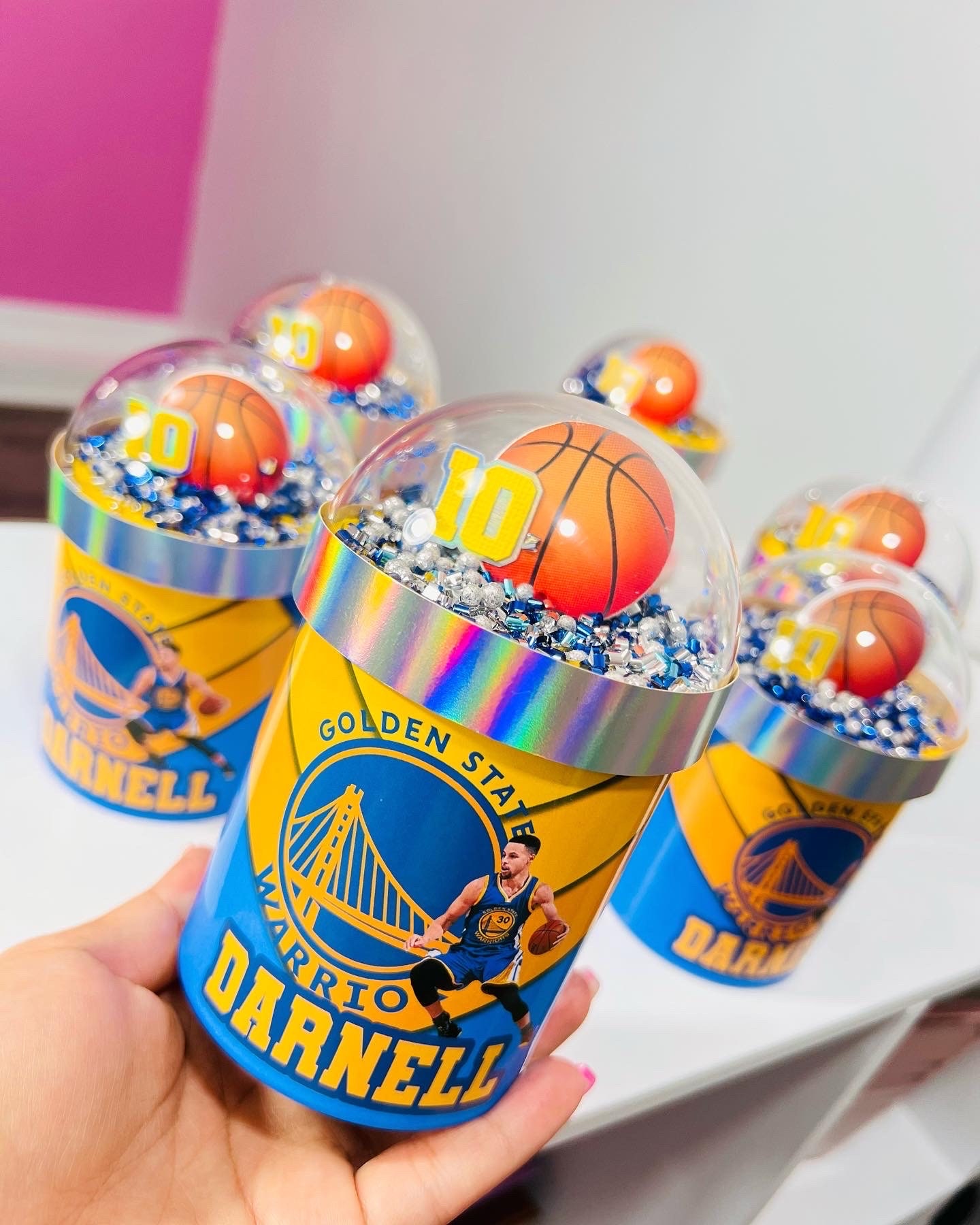 Golden State Cake Topper, Stephen Curry Cake Topper, NBA Cake Topper ...